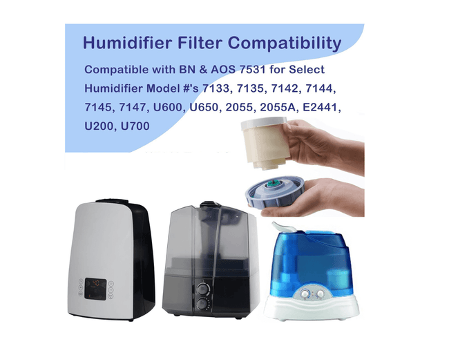 Boneco Air O Swiss Compatible Ultrasonic & Steam Humidifier Deminerali